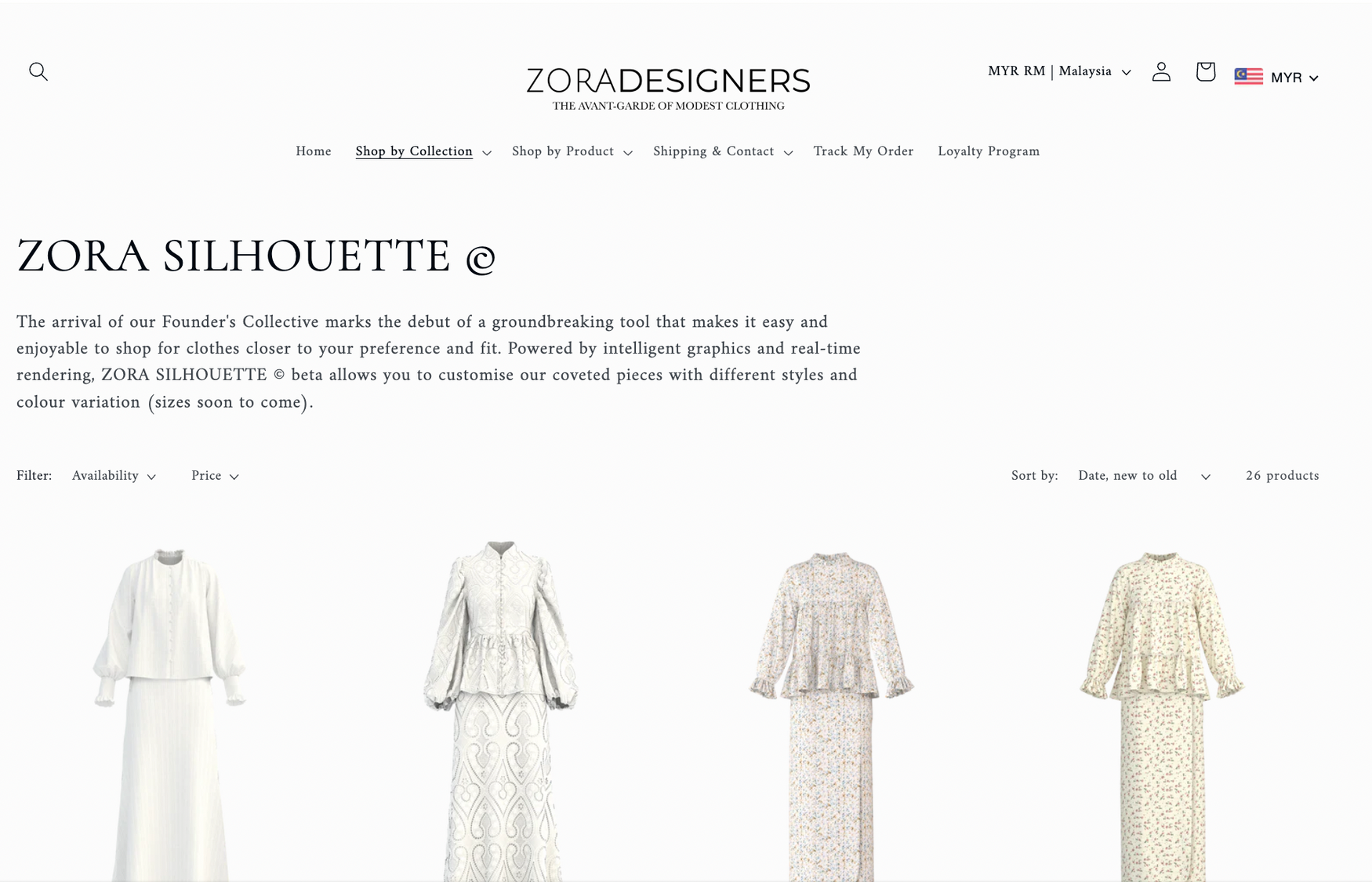 ALL PRODUCTS – Zora Designers